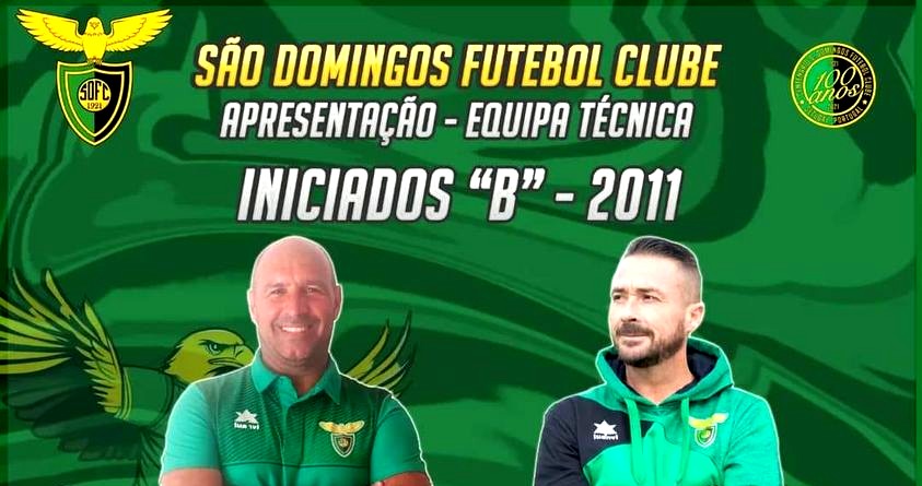 Álvaro Soares é o treinador principal do São Domingos Futebol Clube